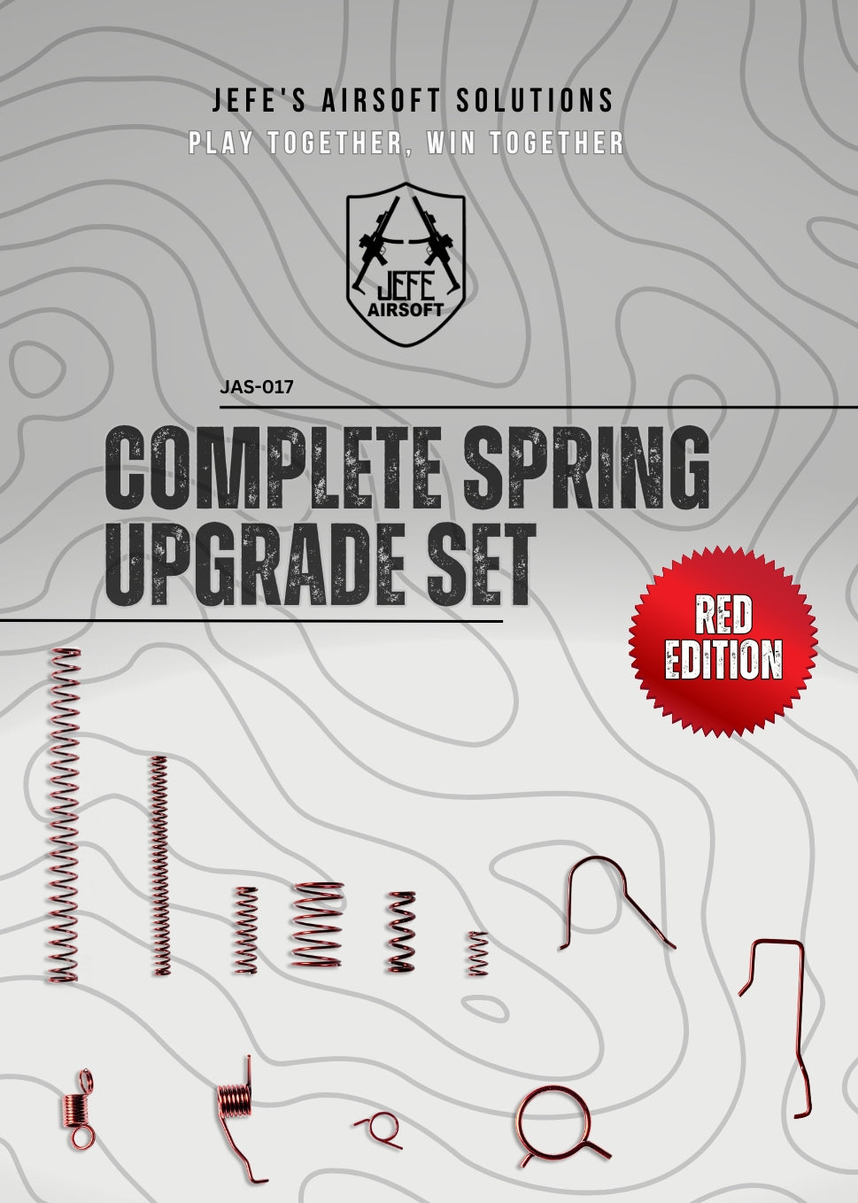 AAP-01 Complete Spring Set RED EDITION – Skirmshop USA
